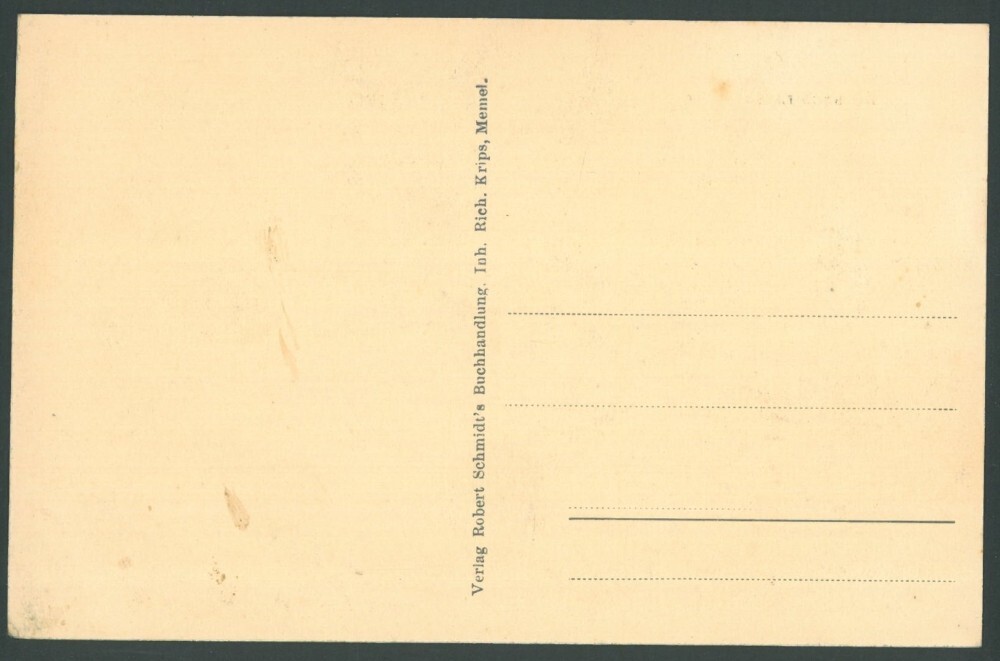 MEMEL old vintage postcard Klaipeda Lithuania | eBay