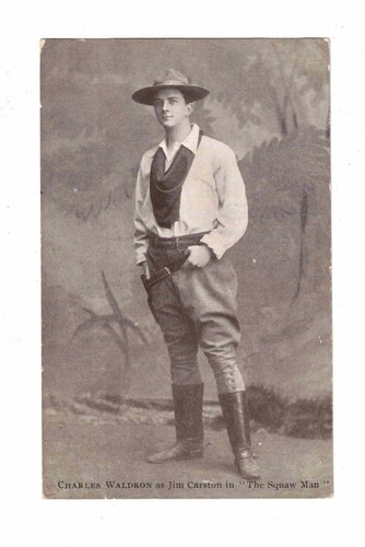 Vintage Postcard - Charles Waldron as Jim Carston in "The Squaw Man" | eBay