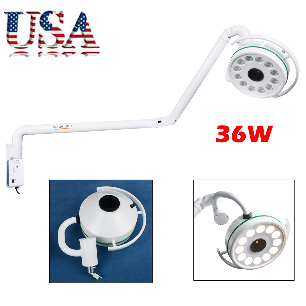 36W Wall Mounted Dental Light Operatory Surgical Shadowless Lamp FDA CE ...