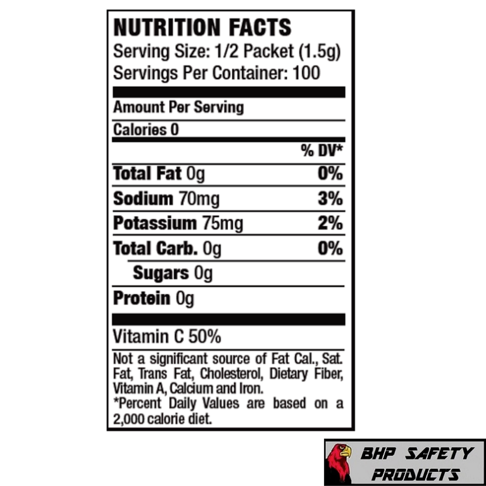 ALL SPORT ZERO CALORIE POWDER HYDRATION STICKS, SUGAR FREE SPORTS DRINK ...