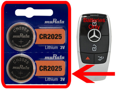 Mercedes Benz E 63 AMG E 350 550 2-Pack Battery MuRata CR2025 for ...