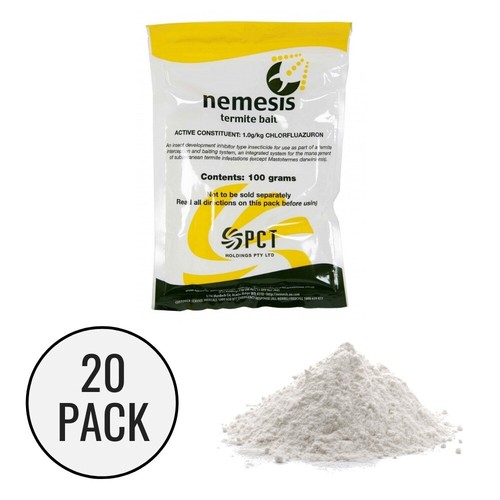 NEMESIS TERMITE BAIT - 2kg - Chlorfluazuron Insect Growth Regulator ...