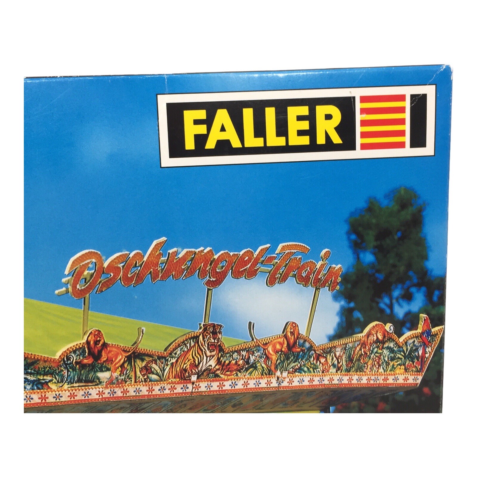 Faller Jungle Dschungel Train Carrousel HO 433 Scale Circus Roundabout ...