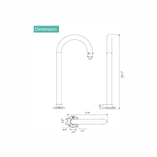 HIKVISION DS-1619ZJ WHITE INDOOR/OUTDOOR SWAN NECK MOUNT FOR PTZ DOME ...