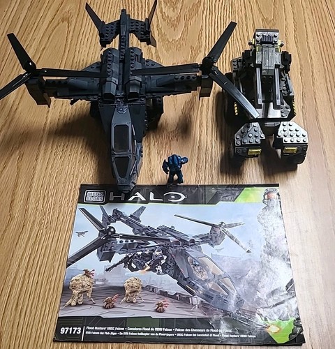 Halo Mega Bloks Flood Hunter Falcon & Cobra Anti-Armor Vehicle (See ...
