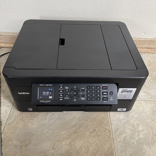 Brother MFC-J497DW Wireless All-In-One Color Inkjet Printer, Page Count ...