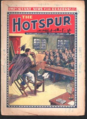 PULP: Hotspur #303 6/17/1939-D.C. Thompson-Boxing glove prank cover ...