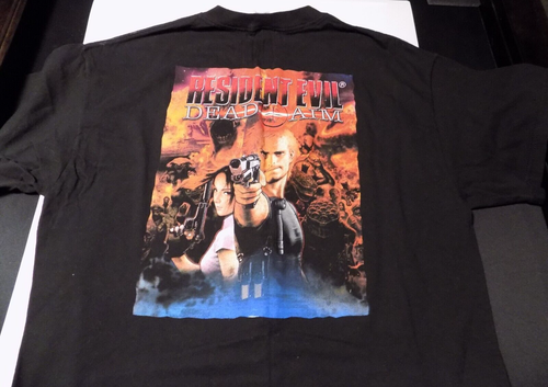 RARE Capcom Resident Evil Dead Aim 2003 Video Game Promo T-Shirt XL ...