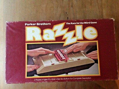 Razzle The Race for the Word Game Complete | eBay