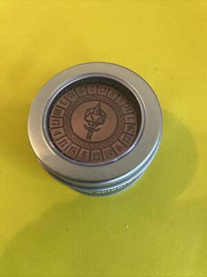 Fanroll Metal D20 Spinner Antique Copper with tin D&D RPG | eBay