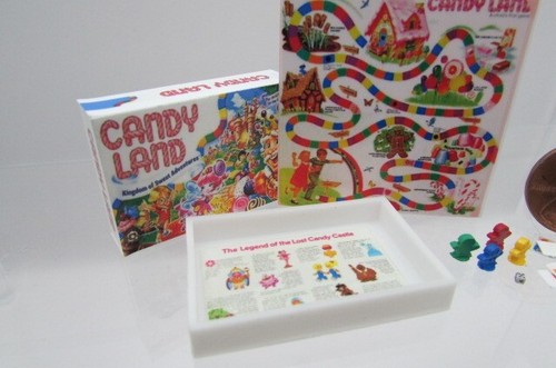 Dollhouse Miniature Replica Candy Land with Players, Die and Cards | eBay