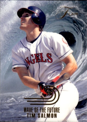 Tim Salmon 1993 Flair #15 Wave of the Future California Angels | eBay