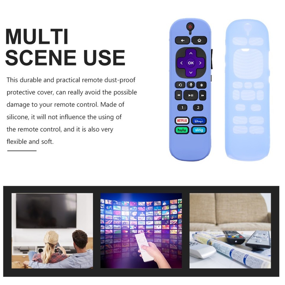 2 Pcs External Hard Drive Enclosure Voice Remote Silicone Cover Case ...