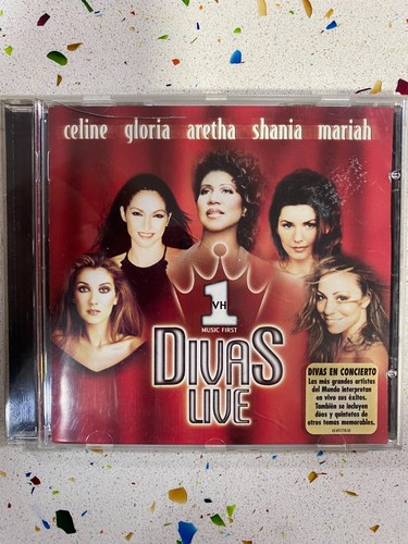 Divas Live CD Celine Dione Gloria Stephan Aretha Franklin Shania Twain ...