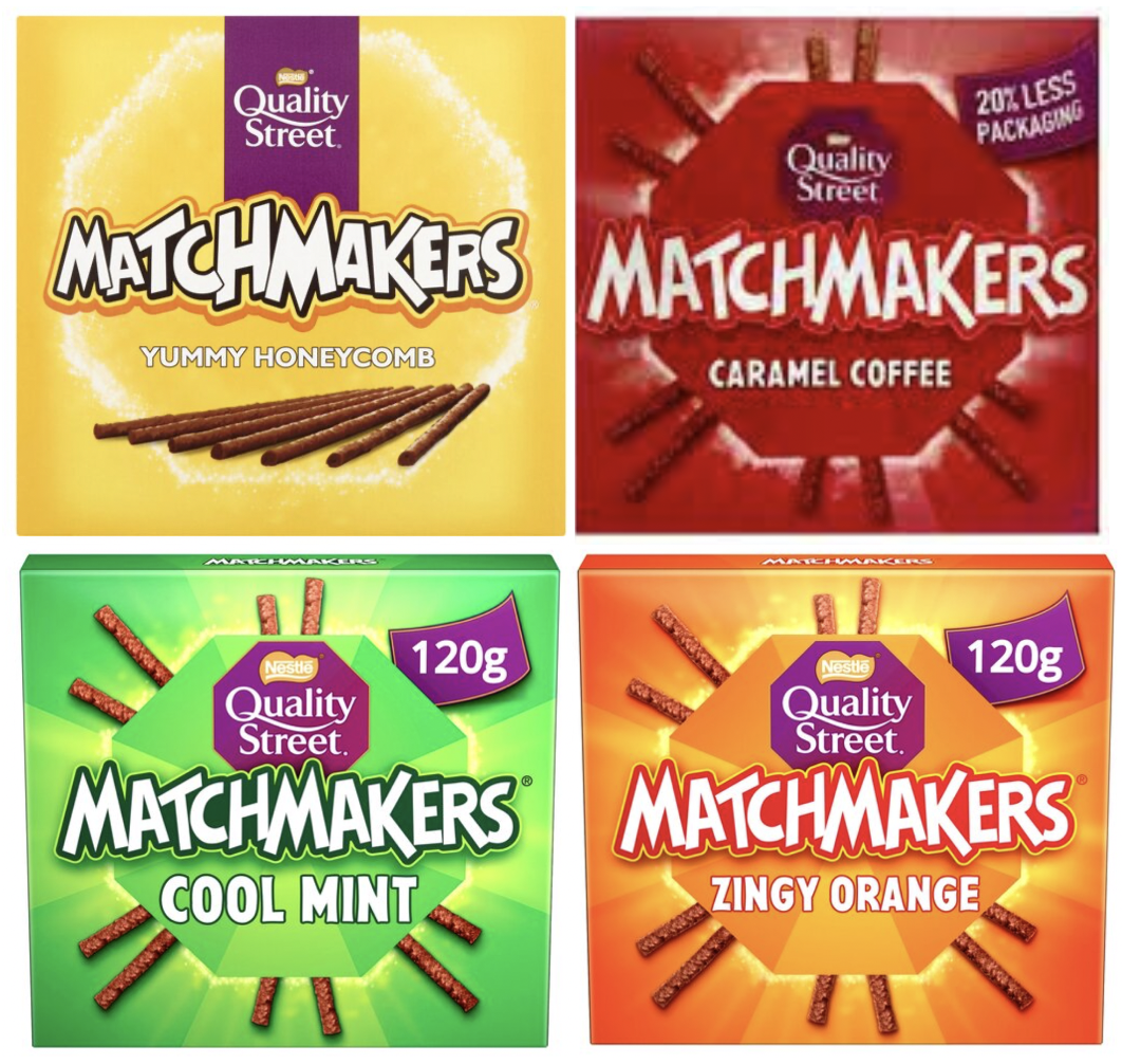 Matchmakers ALL FLAVOURS 120g New Limited Edition Flavours Nestle ...