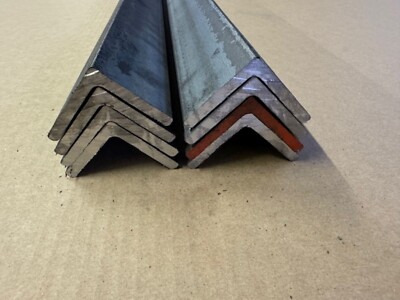 (8 PCS) 1/4" Thick Steel Angle Iron x 2" x 2" - 48" Long | eBay