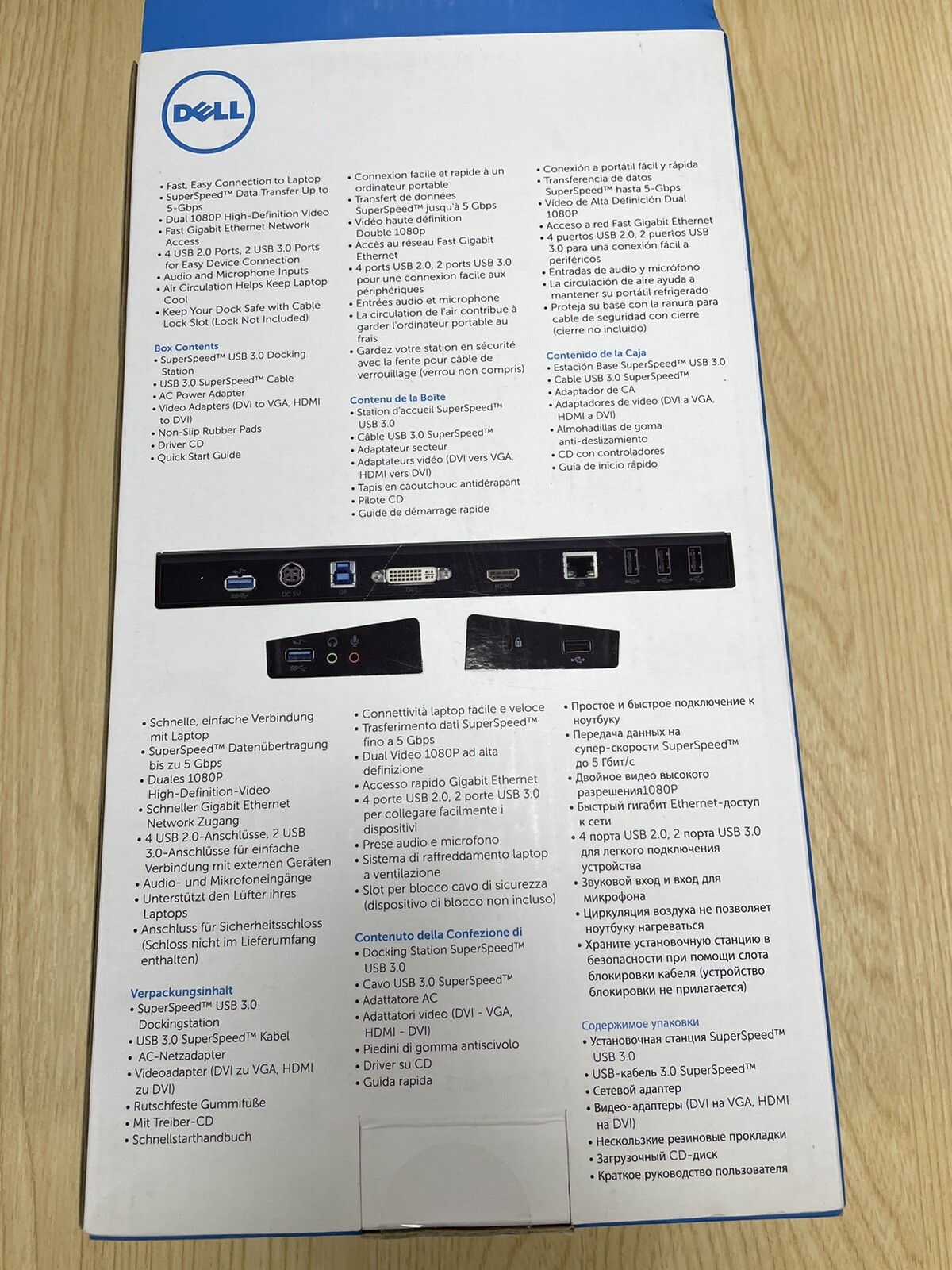 Dell D3000 SuperSpeed USB 3.0 Docking Station for sale online | eBay