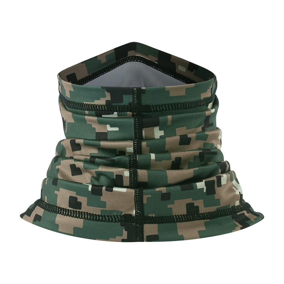 Camo Tactical Neck Gaiter Face Mask Scarf Breathable Bandana Cover ...