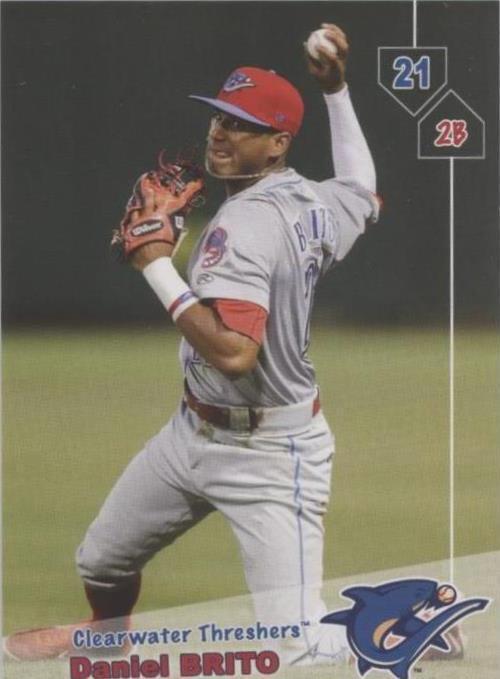 2019 Grandstand Clearwater Threshers - Daniel Brito (RC) for sale ...