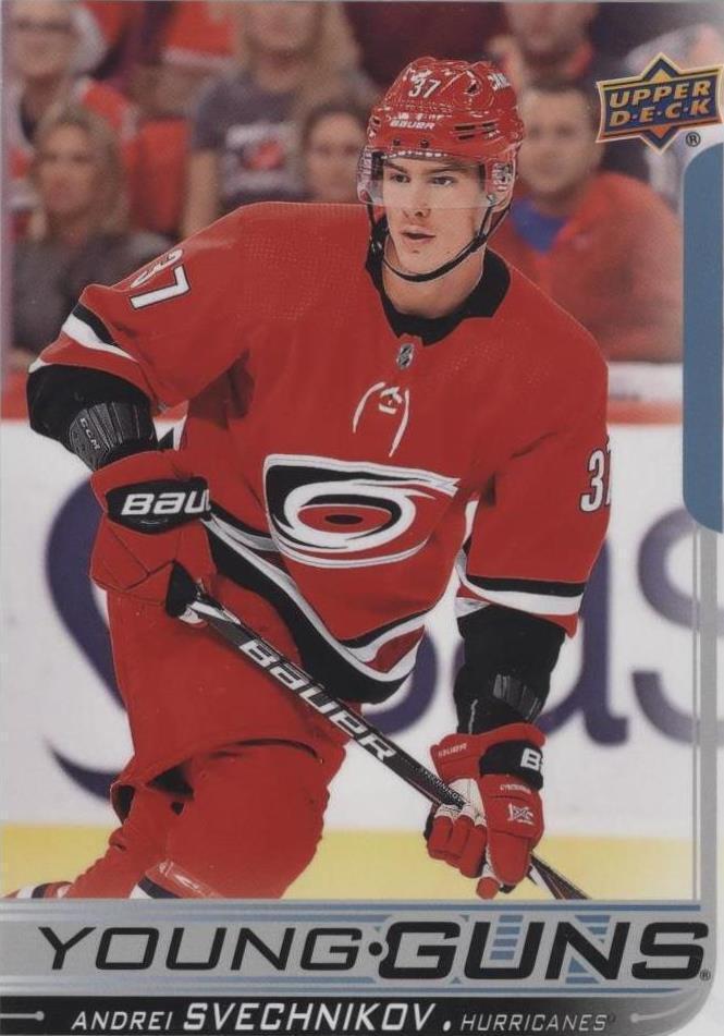 2018-19 Upper Deck - Young Guns Andrei Svechnikov #451 Jumbo (RC) for sale online | eBay