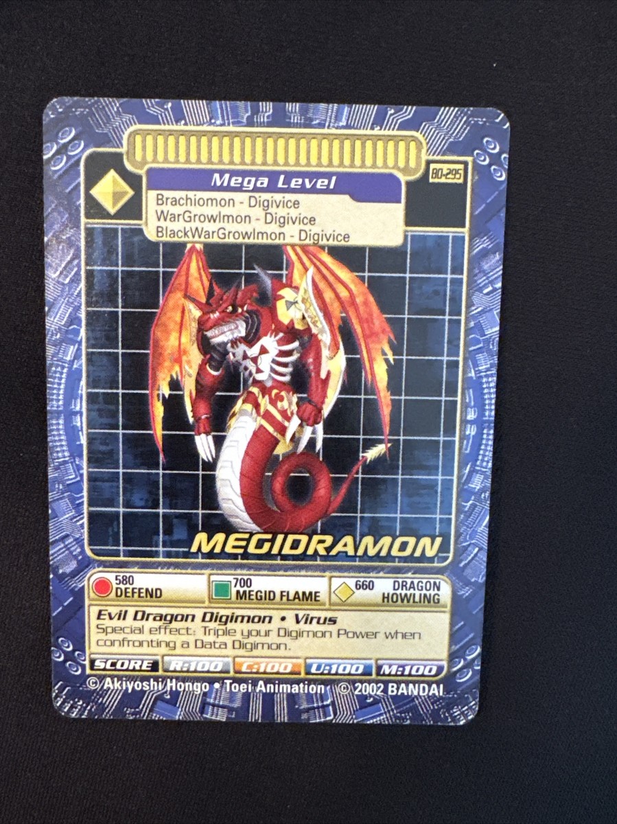 Digimon Megidramon Tcg