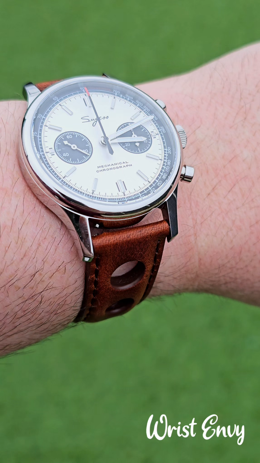 Horween Dublin Leather Vintage Rally Racing Watch Strap Band 18 20 21 ...