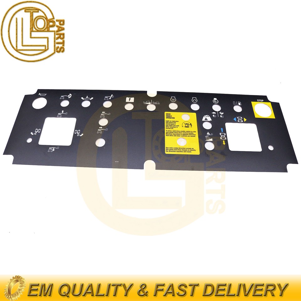 Control Panel Decal 82767GT for Genie Telescopic Boom Lift S45 S40 | eBay