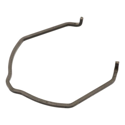 What's the name of the clip that holds the hydraulic hose onto the ...