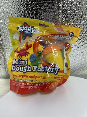 Kiddy Dough Mini Dough Factory Non-ToxicNew Sealed | eBay