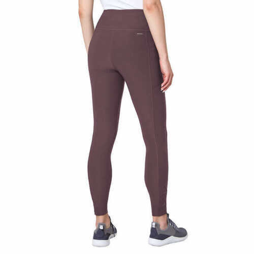 NWT MONDETTA FLINT PURPLE HIGH-RISE TIGHT FIT SIDE POCKET LEGGINGS SZ L ...