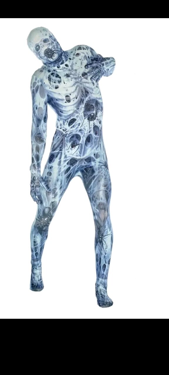 Kids Arachnomania Morphsuit Boys Spider Monster Hallo… - Gem