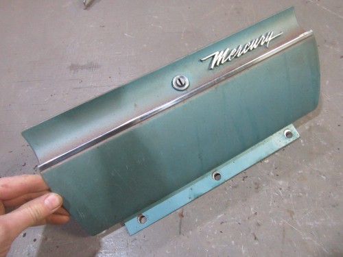 1961 Mercury Meteor 600 interior dash panel glove box door hinge trim ...