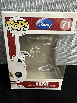 Funko Pop! Disney Zero #71 Empty Box & Plastic Insert ONLY Nightmare ...