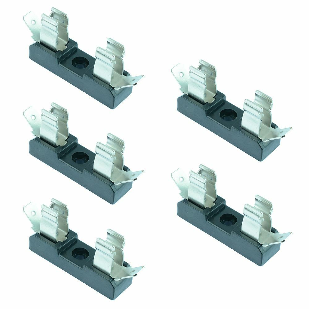 5 x 6x30mm Horizontal Fuse Holder Solder Terminals | eBay