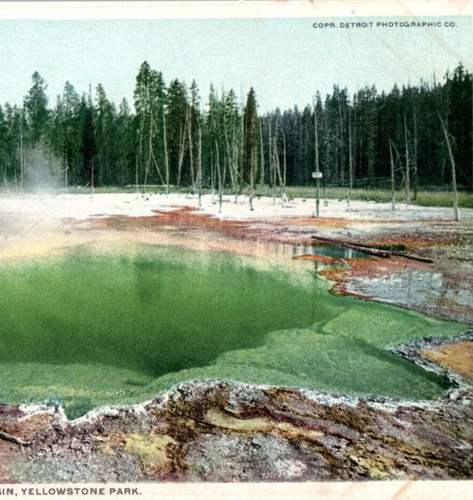 Emerald Spring Upper Geyser Basin Detroit Yellowstone National Park ...
