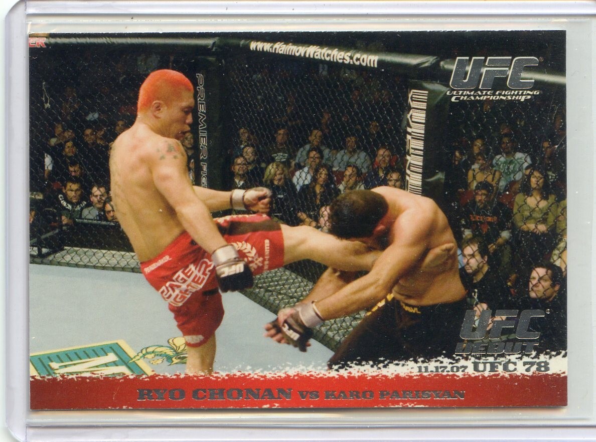 2009 Topps UFC Round 1 #72 Ryo Chonan – Karo Parisyan | eBay