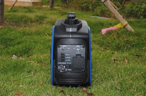 800W Portable Silent Camping Gasoline Power Inverter Generator Set 220V ...