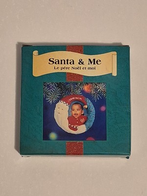 Santa and Me Photo Christmas Ornament | eBay