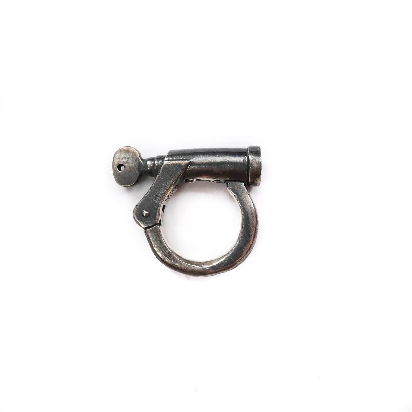 King Baby Studio Vintage Shackle Ring USA .925 Silver | eBay