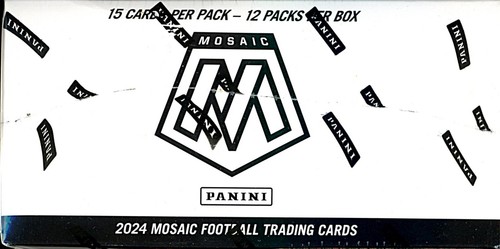 2024 Panini Mosaic Sealed Football Fat Pack Cello Box – Fresh from a ...