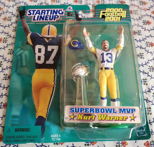 Kurt Warner St Louis Rams Kenner Starting Lineup 2000 Edition Figure ...