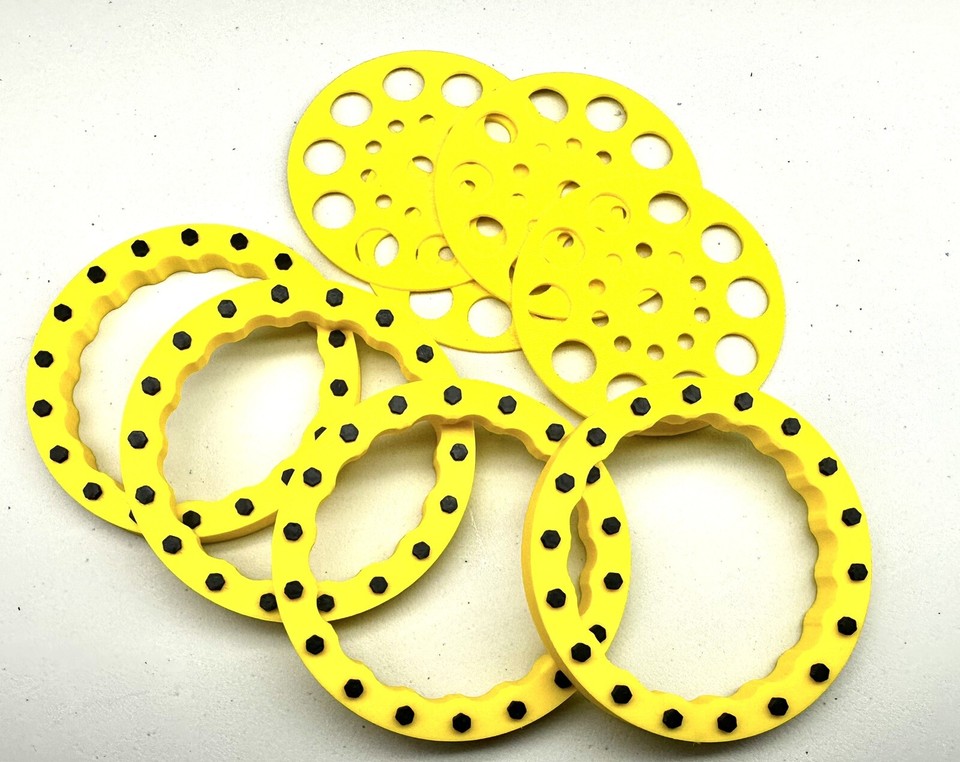 Beadlock & Insert Upgrade Fits Stock Clodbuster Clod Buster Rims Wheels ...