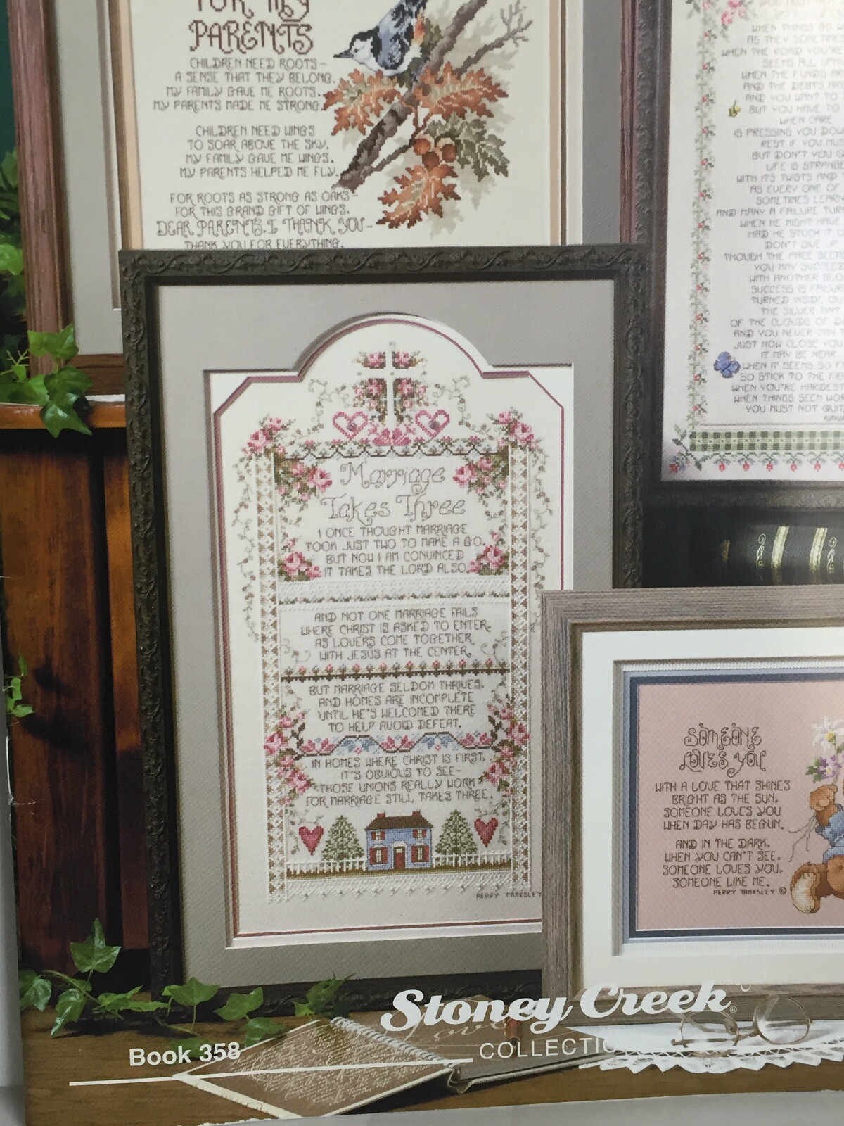 2005 Stoney Creek Collection Book 358 CROSS STITCH AND VERSE P ...