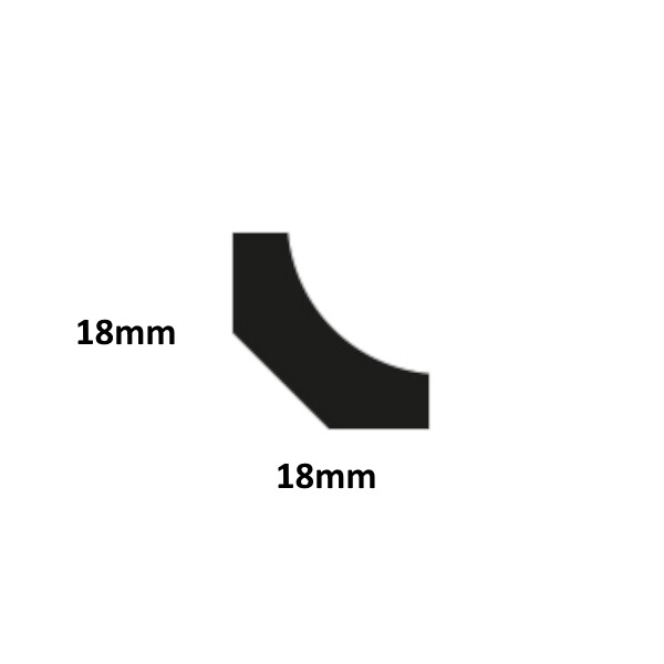 PINE Scotia, Moulding Beading Wooden Timber Edging Many Sizes & Lengths ...