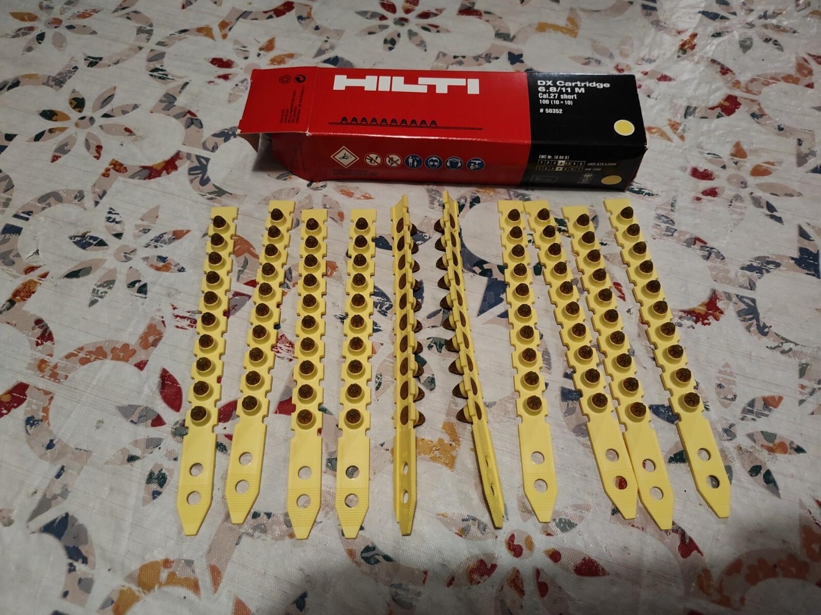 Hilti 50352 6,8/11 DX Cartridge - Yellow, Pack of 100 for sale online ...