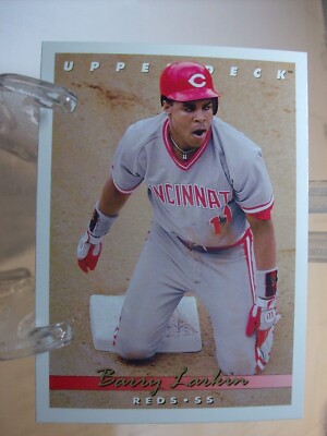 1993 Upper Deck Baseball #245 - Barry Larkin - Cincinnati Reds 93-326 ...