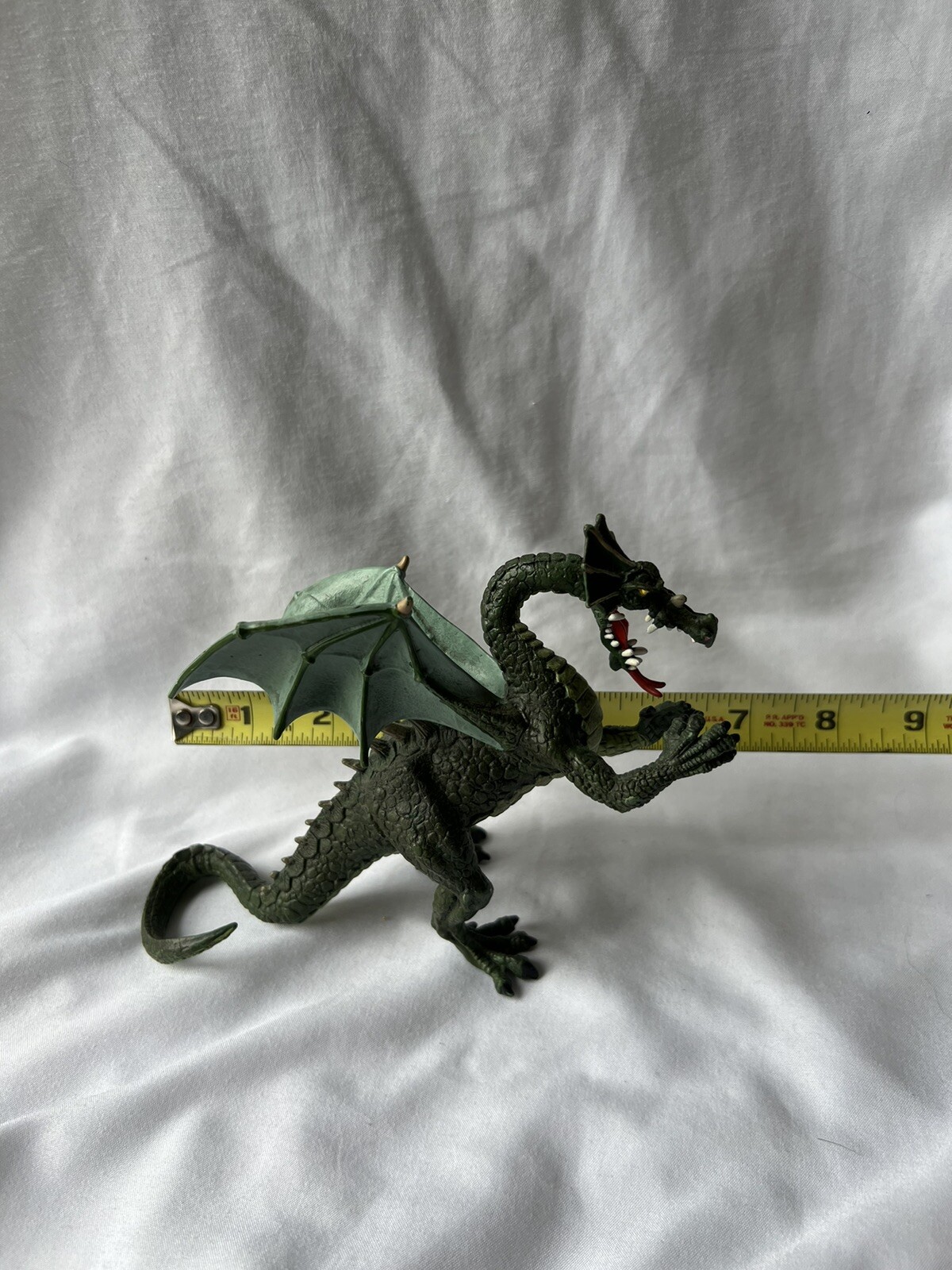 Plastoy Medieval Battlefield GREEN DRAGON Figure Figurine Safari Ltd | eBay
