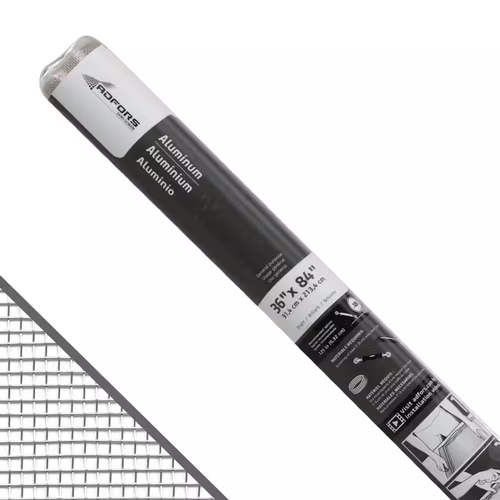 36 in. x 84 in. Bright Aluminum Screen Roll for Windows & Doors | eBay