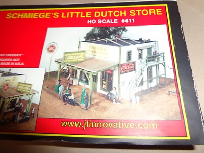 NEW JL INNOVATIVE DESIGN #411 SCHMIEGES LITTLE DUTCH STORE HO RAILROAD ...