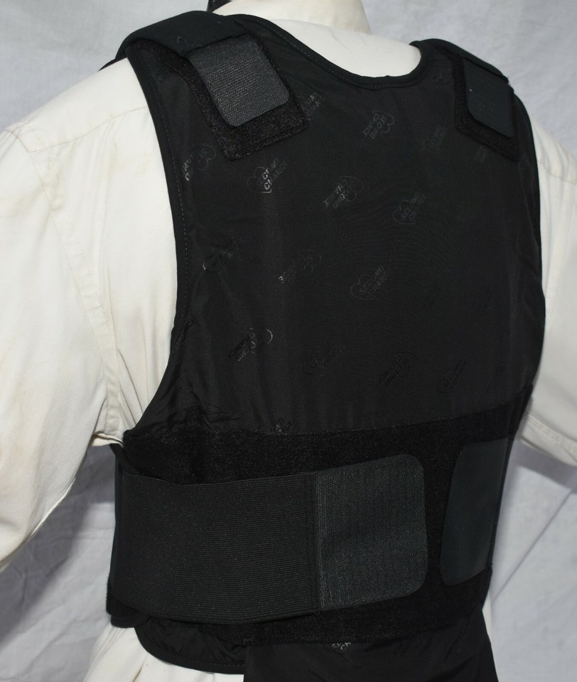 New Large Second Chance Concealable Carrier Body Armor Bullet Proof ...
